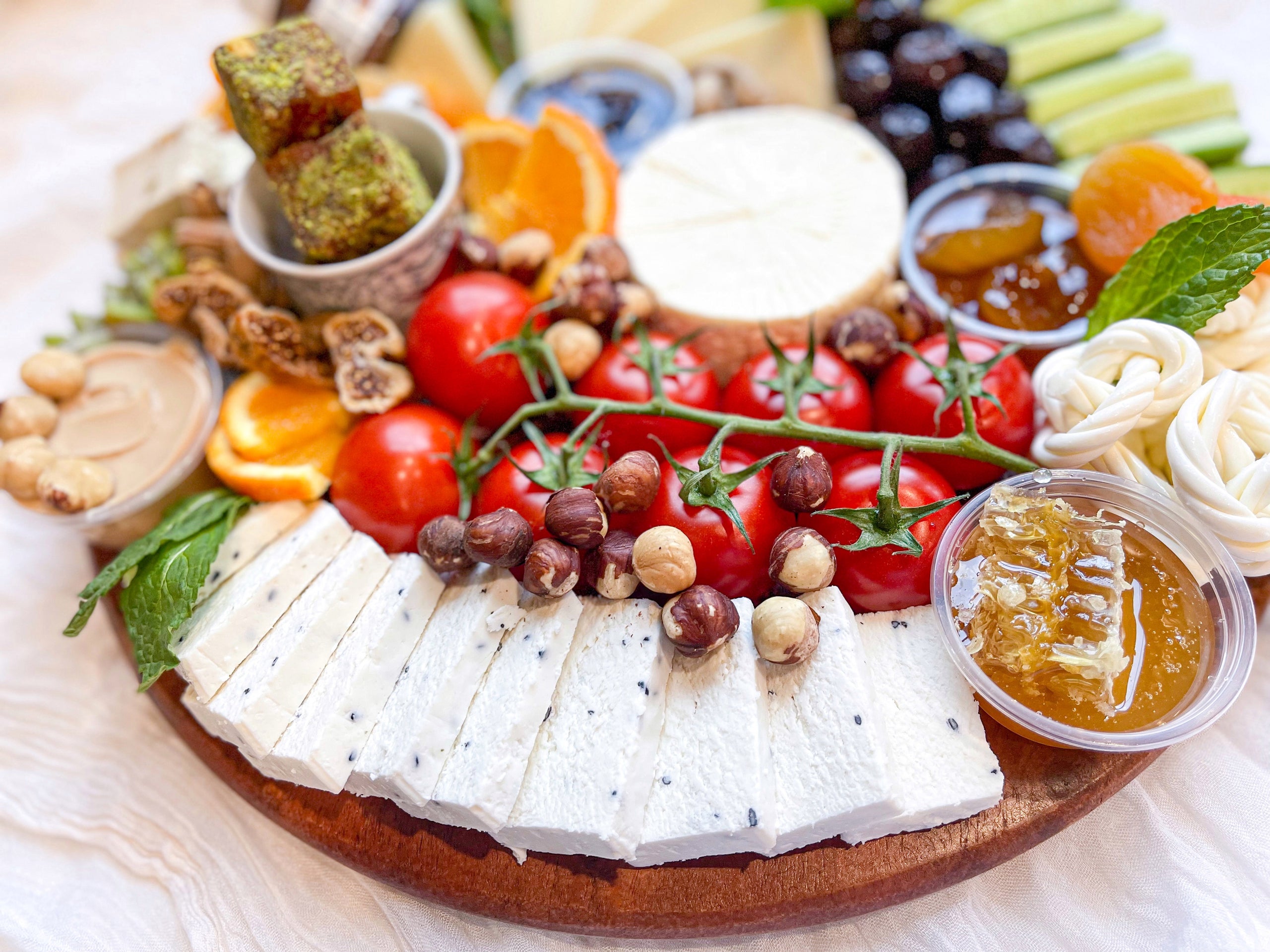The Turkish Breakfast Board | Honey and Hive Boards